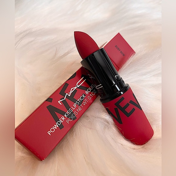 MAC Cosmetics | Makeup | Mac Cosmetics New Ruby Woo Powder Kiss Matte ...